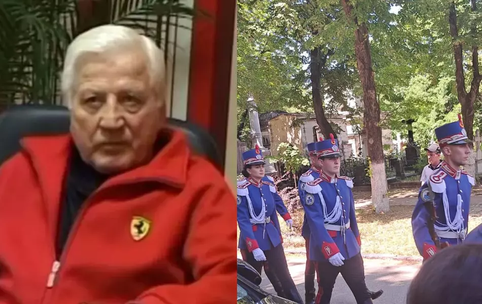 Stiri Directe - Ion Cernea, înmormântat cu onoruri militare. Primele ...