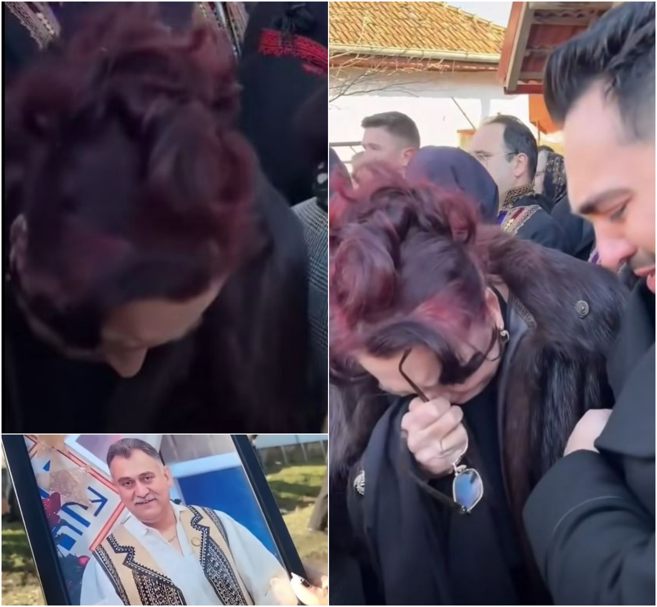 Stiri Directe - Maria Loga, răpusă de durere la căpătâiul regretatului ...